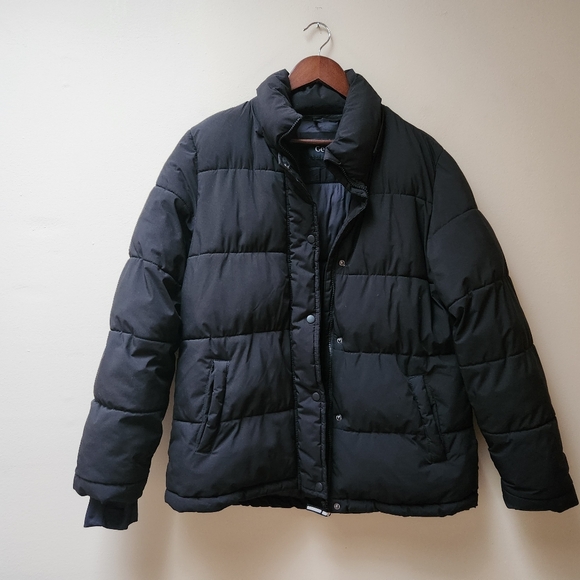 George | Jackets & Coats | George Black Puffer Jacket M | Poshmark